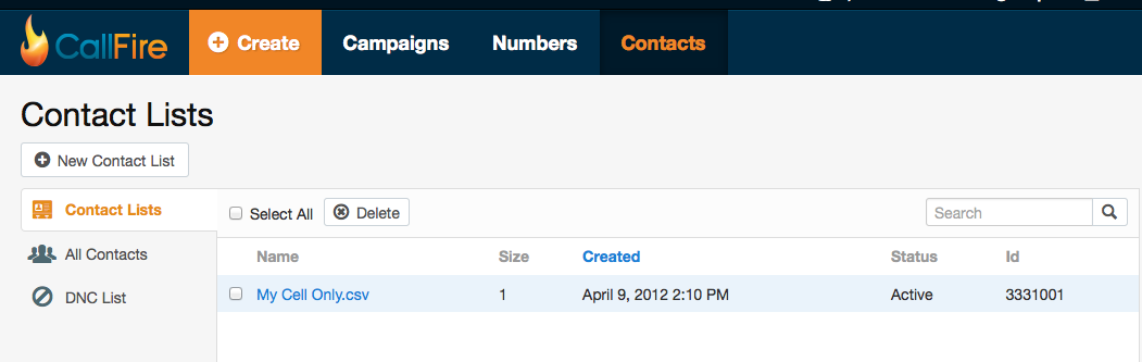 Do-Not-Contact List | CallFire